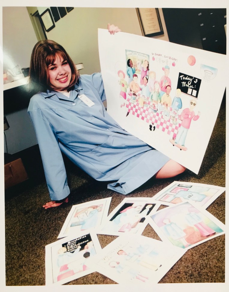 Sandy Goes to the Hospital. – Eva Christensen Art